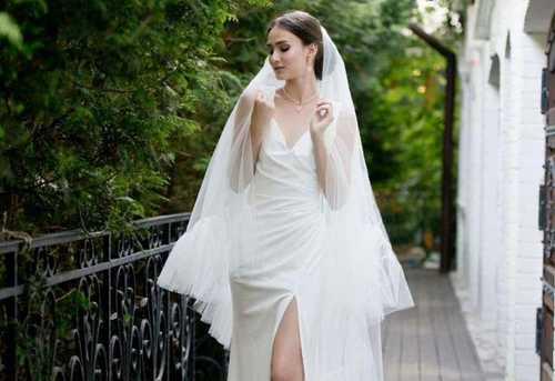 Свадебное платье для росписи, размеры 44, 46, 48
