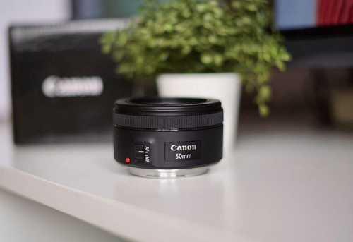 Объектив Canon EF 50 mm f/1.8 stm