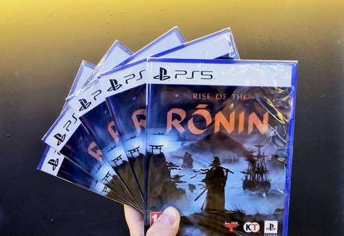 Новый диск ps5 Rise of the Ronin, русская версия