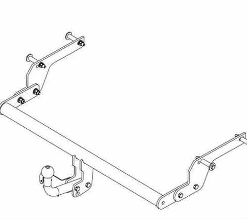 Фаркоп Renault Logan I/II седан, Sandero/ Stepway