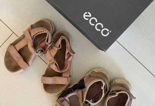 Сандалии для девочки ecco 28 29