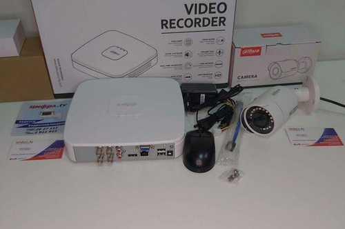 Комплект видеонаблюдения регистратор камера