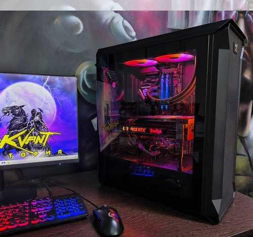 Игровой компьютер "Ночной всадник" R7 5800X 4070Ti