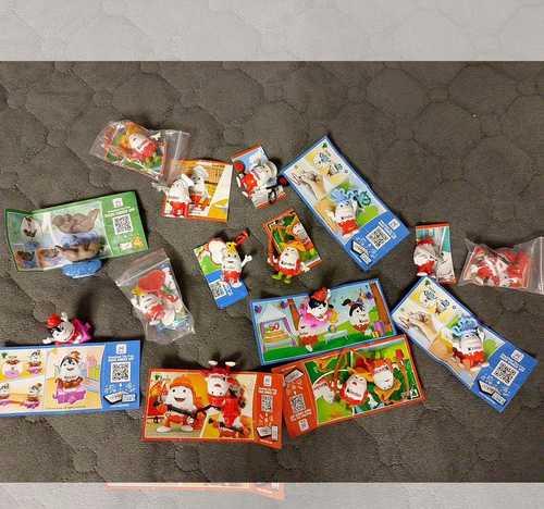 Игрушки из киндера, вкладыши