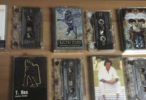 Mercury, Stones, T.Rex, Jackson, Julio - а/кассеты