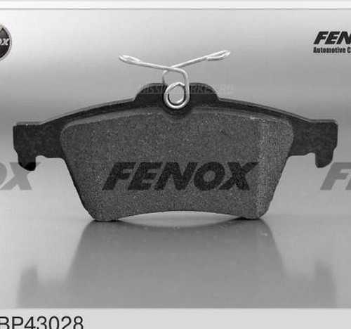 Fenox BP43028 Колодки тормозные дисковые с датчиком зад прав/лев