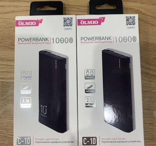 Внешний аккумулятор powerbank 10000