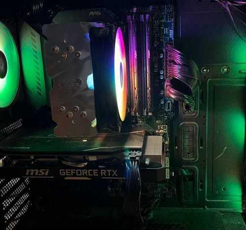 Игровой компьютер i5 11400f, MSI 2060, 32GB озу