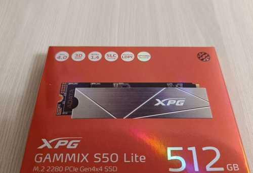 Новый SSD 512 GB AData XPG Gammix S50 Lite