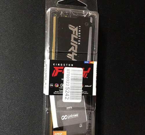 16Gb 5200Mhz DDR5 Kingston Fury beast