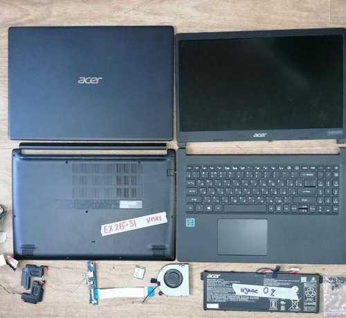 Acer EX215-31 Разбор Ремонт Запчасти