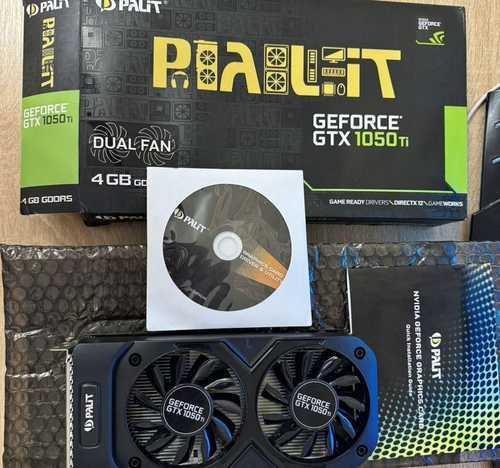 Видеокарта GTX 1050 TI Palit