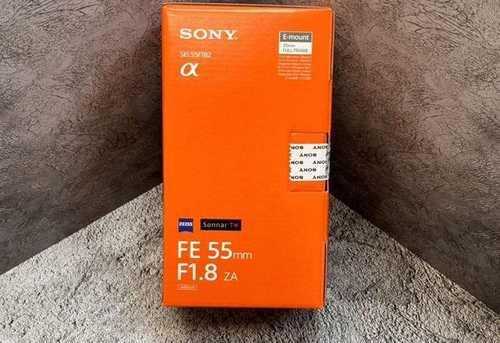 Sony Carl Zeiss Sonnar T* 55mm f/1.8 ZA Новый