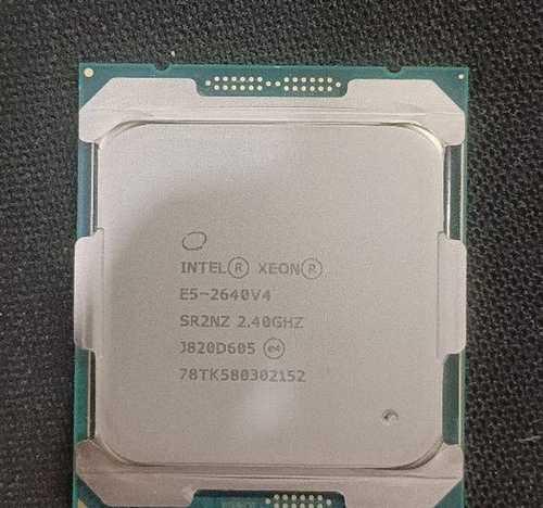 Процессор xeon e5 2640 v4