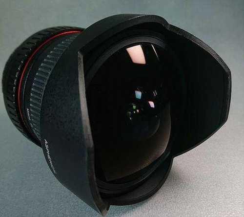 Объектив Samyang 8mm Fish Eye Canon EF