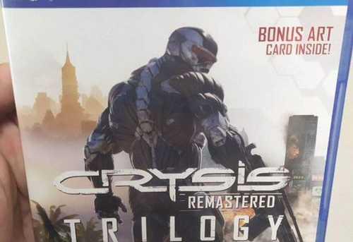 Crysis remastered - trylogy PS4, русская версия