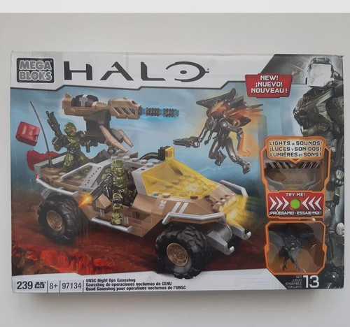 Mega Bloks Halo Night Ops Gausshog