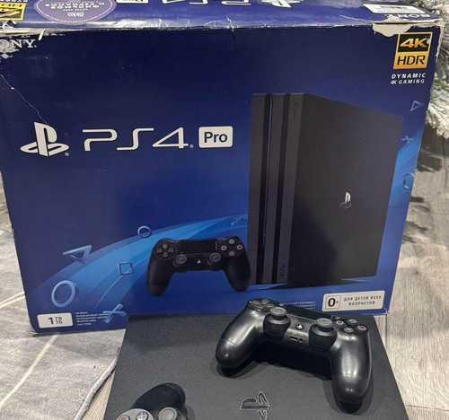 Ps4 pro 1tb с играми