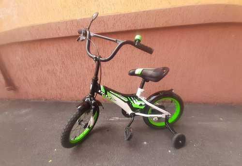 Детский велосипед black aqua sharp 16" (3-7 лет)