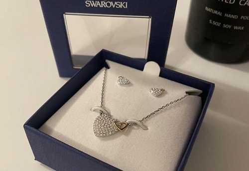 Серьги и кулон Swarovski