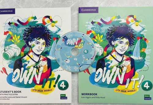 Own it 4 + CD учебник и рабочая тетрадь