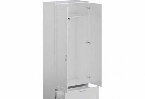 Шкаф Бримнэс (Сириус) IKEA белый узкий новый