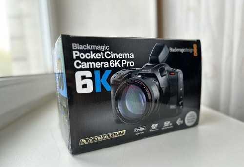 Blackmagic pocket cinema camera 6k pro