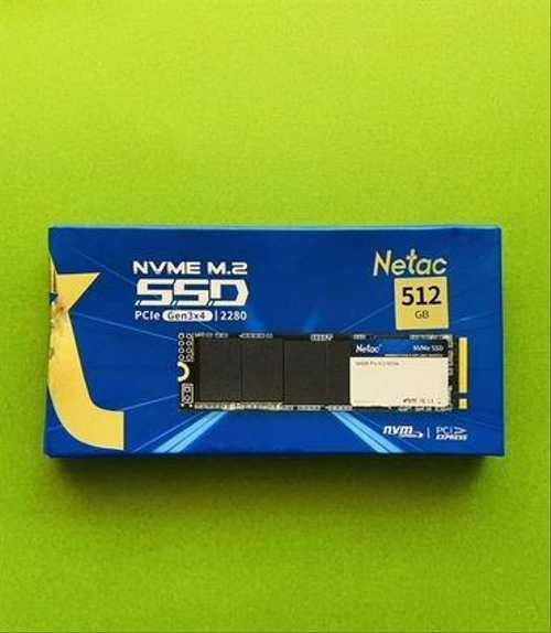 Новый SSD NVMe m.2 Netac PRO 512 Gb