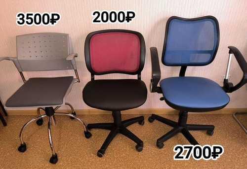 Офисный стул кресло новая кожа 3