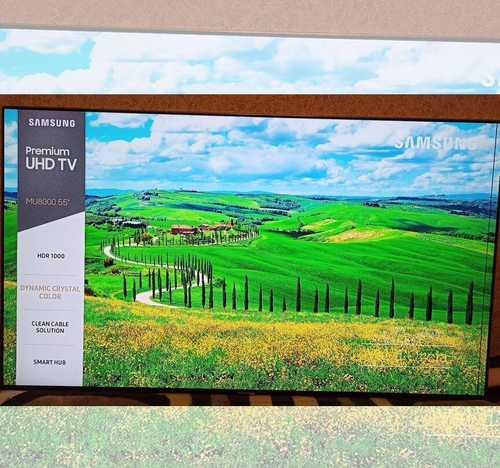 Телевизор Samsung 55" 4K (Ultra HD) SMART дисконт