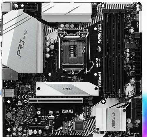 Плата Asrock LGA1200 B460M Pro4