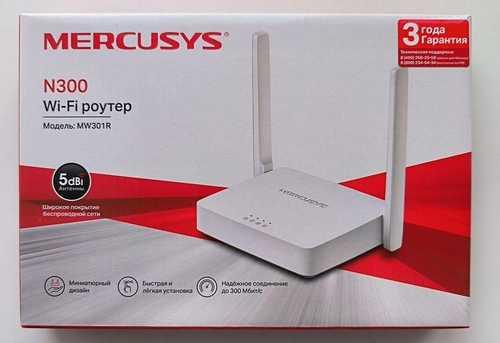 Wifi роутер Mercusys N300 MW301R
