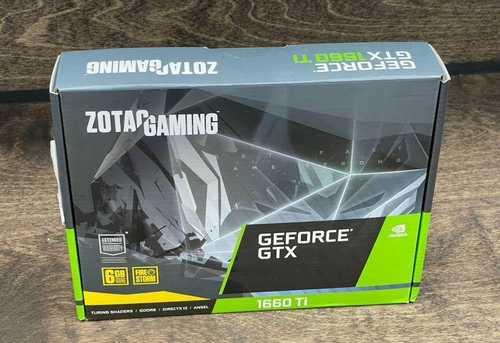 Видеокарта Zotac GeForce GTX 1660 Ti 6GB