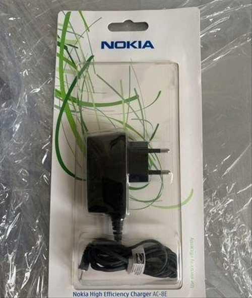 Огригинальное зарядное Nokia. Новое