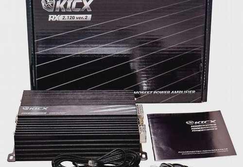 Автоусилитель kicx RX 2.120 ver.2