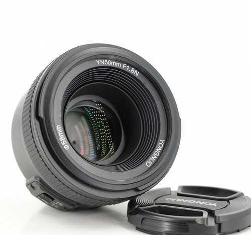 Yongnuo 50mm F1.8 Nikon как новый, гарантия