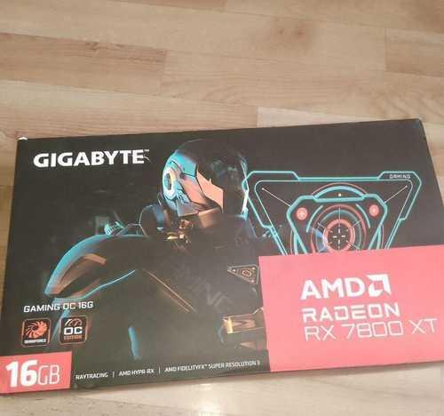 Видеокарта AMD Radeon Gigabyte rx 7800 xt