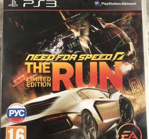 Игра need for speed the run для ps3