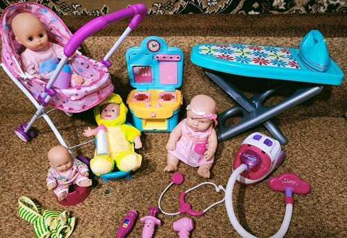 Куклы, игрушки для девочки, игрушки пакетом