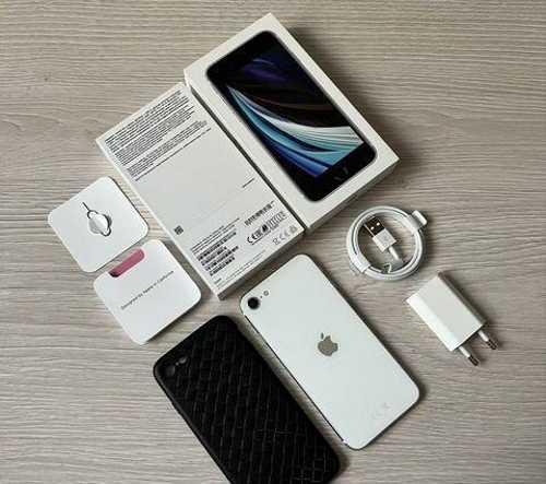 iPhone SE2020,White, 64GB (Идеальный)