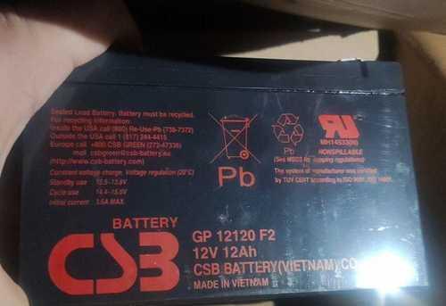 Аккумулятор для ибп (батарея для UPS) GP 12120