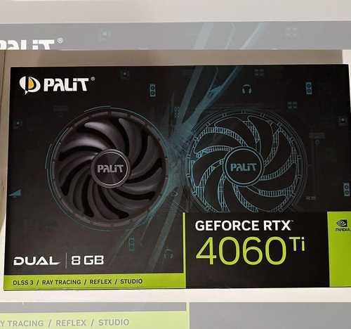 Новая rtx 4060 ti 8 gb Palit