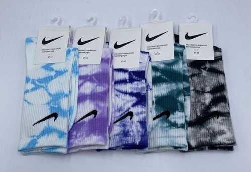 Носки из хлопка Nike tie - dye (36-47)