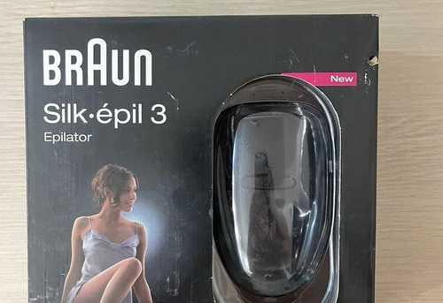 Эпилятор braun silk epil 3 новый