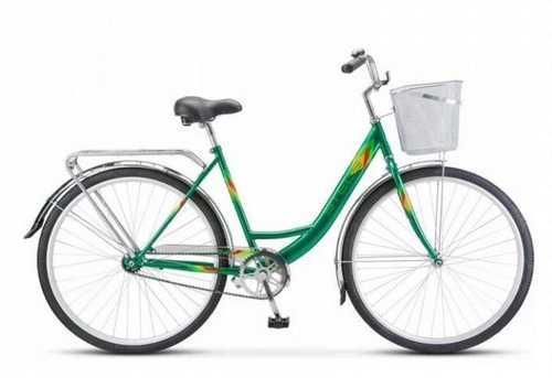 Велосипед 28" stels Navigator-345 (Зелёный) + корз