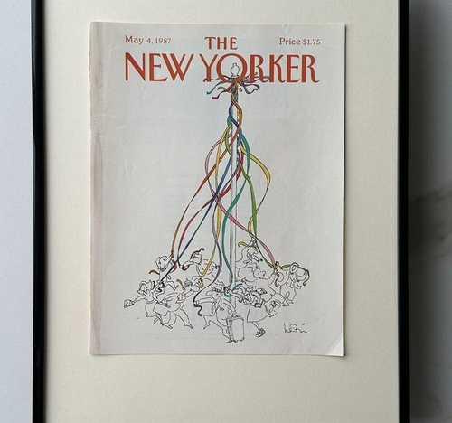 Обложка в рамке The New Yorker от 4 мая 1987