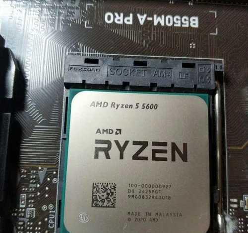 MSI В550M-A PRO   Ryzеn 5 5600   Кулер ID-cooling