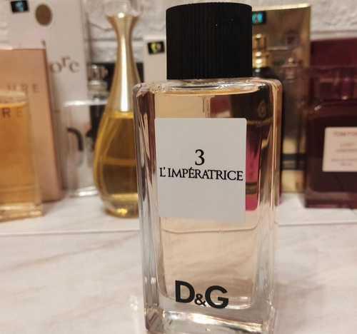 Dolce gabbana 3 l imperatrice с доставкой