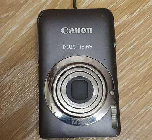 Фотоаппарат Canon Ixus 115