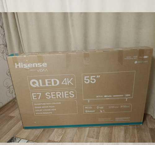 Телевизор Hisense 55E7KQ (новый)